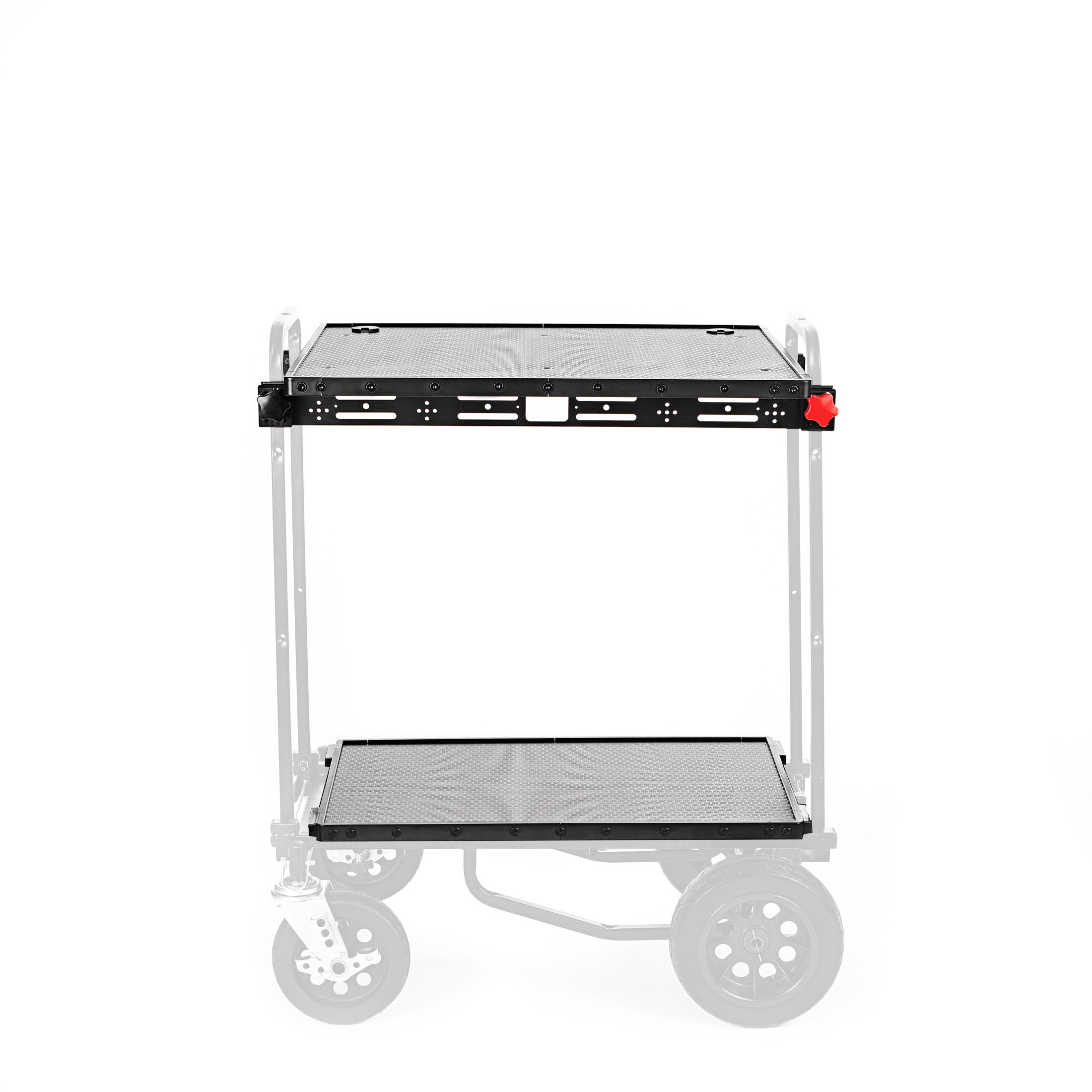 MOTI - 28" Dual Shelf System – Compact Dual-Shelf Cart Workstation ...